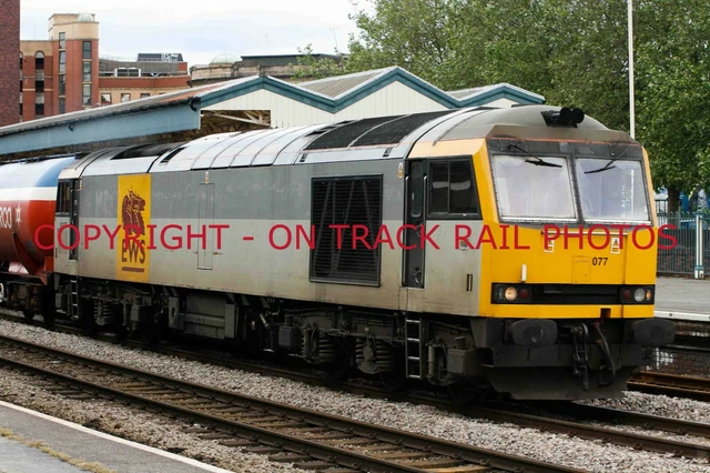 UK RAILWAY PHOTOGRAPH Of Class 60 60077. Rm60-389 £2.49 - PicClick UK