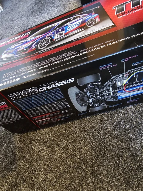 TAMIYA 58645 SUBARU WRX STi 24hr Nurburgring TT-02 1:10 Assembly Kit ...