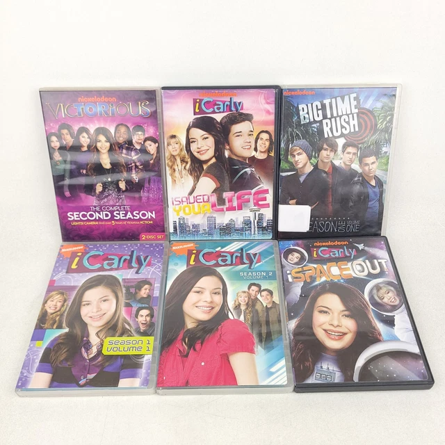 LOT OF 5 Nickelodeon TV Show DVDs, iCarly Victorious Big Time Rush Β£19. ... LOT OF 5 Nickelodeon TV Show DVDs, iCarly Victorious Big Time Rush Β£19. ...