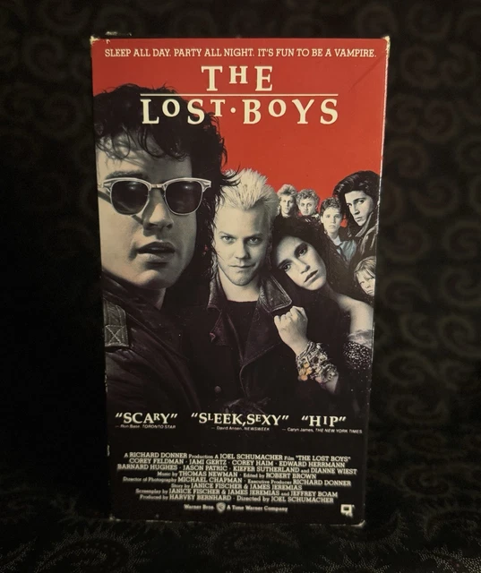 THE LOST BOYS (VHS, 1987) - 80s Vampire Horror Cult Classic w/ Kiefer ...