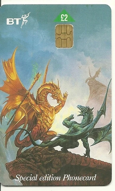 RARE / PHONE Card - Dragon: Comics Cartoon Art / Phonecard Phone Card £ ...