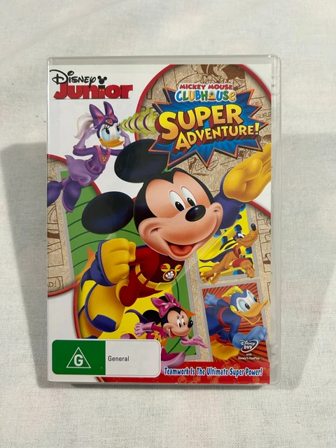 MICKEY MOUSE CLUBHOUSE / Super Adventure / DVD £4.28 - PicClick UK