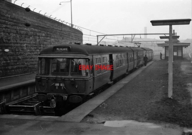 PHOTO 3 Car Emu In The Bay Platform At Springburn Railway Station From ...