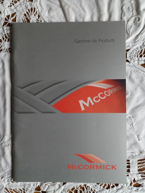 PROSPECTUS BROCHURE TRACTEUR Mc CORMICK GAMME DE PRODUITS 2005 EUR 1,75 - PicClick FR