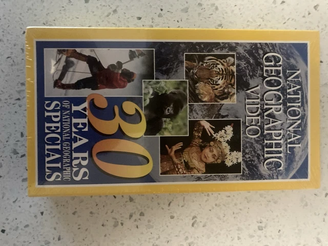 30 YEARS OF National Geographic Specials VHS Brand New Factory SEALED £ ...