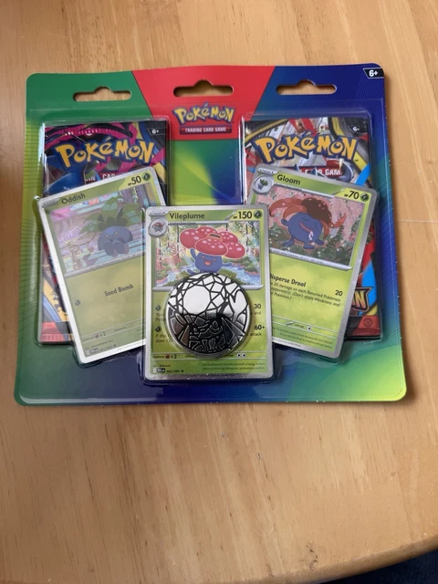 POKÉMON TCG MEGA Evolution Chaos Rising Enhanced 2-Pack Blister Oddish ...