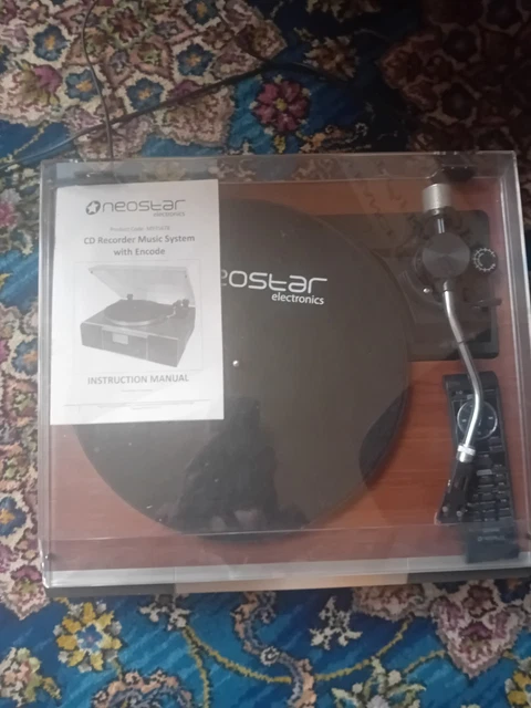 RECORD PLAYER NEOSTAR Cd Recorder Music System With Encode £51.68 ...