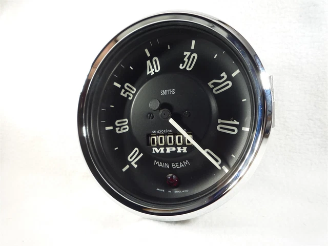BOND MINICAR SMITHS Speedo Anticlockwise Mk1 Mk2 Speedometer SN 4302/00 ...