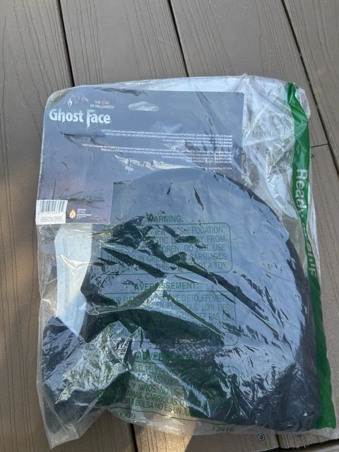 SCREAM MASK FUN World Halloween Ghost Face Costume Mask with Knife NEW ...