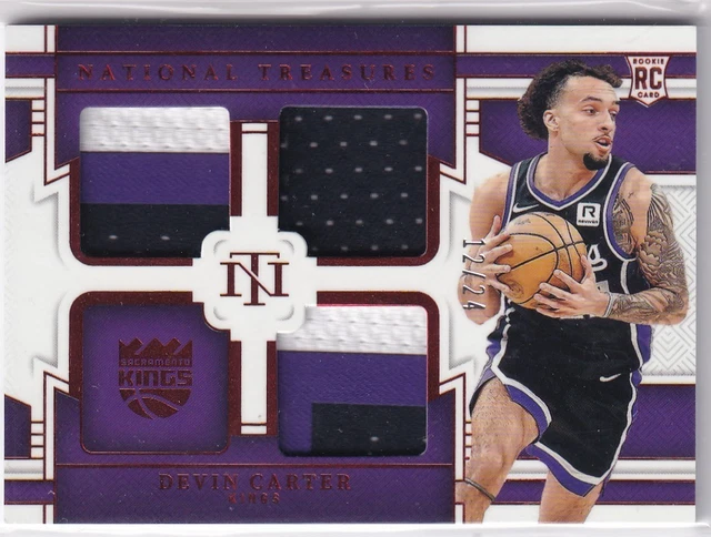 2024-25 PANINI NT NBA RTM-DCA Devin Carter Rookie Patch Rojo 12/24 EUR ...