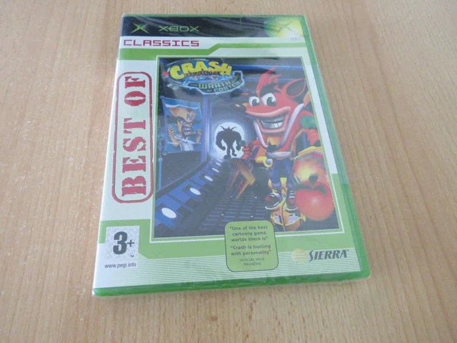 CRASH BANDICOOT: THE Wrath Of Cortex - Original XBOX - PAL - New Sealed ...