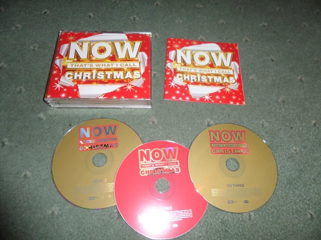 NOW-CHRISTMAS-3CDS-COLDPLAY/ABBA/GEORGE MICHAEL/GIRLS ALOUD/WHAM/KYLIE ...