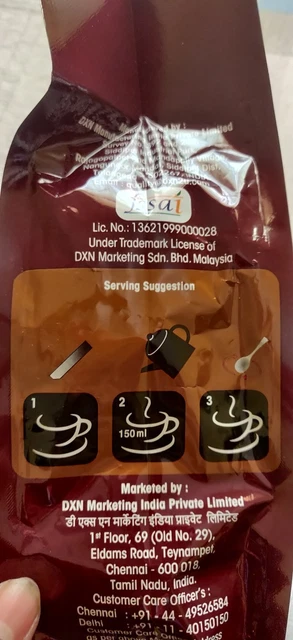 DXN CORDYCEPS COFFEE 3 in 1 Ganoderma ( 25 Sachets ) EXP - APR 2028 £21 ...