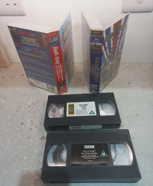 VINTAGE DAD'S ARMY VHS Bundle: The Movie & 3 Vintage Episodes Tape £0. ...