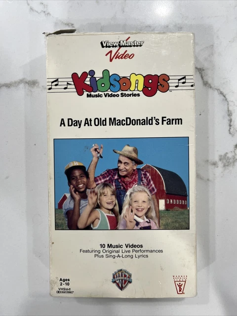 KIDSONGS - A Day at Old MacDonald's Farm (VHS 1985) View Master Video £ ...