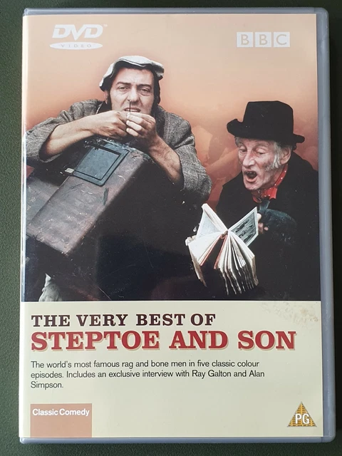 STEPTOE AND SON - BBC CLASSIC COMEDY - Rating PG - DVD - like new $19. ...