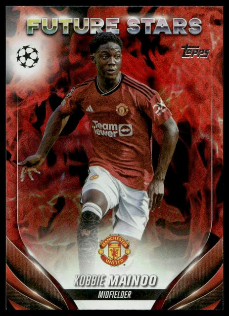 KOBBIE MAINOO 2023-24 Topps Competizioni UEFA per club Future Stars ...