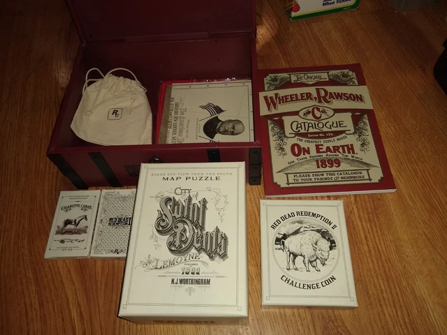 RED DEAD REDEMPTION 2 Collectors Box - RARE EUR 145,34 - PicClick IT