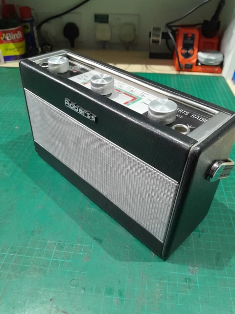 ROBERTS RIC 1 Radio transistor portatile vintage testato funzionante ...