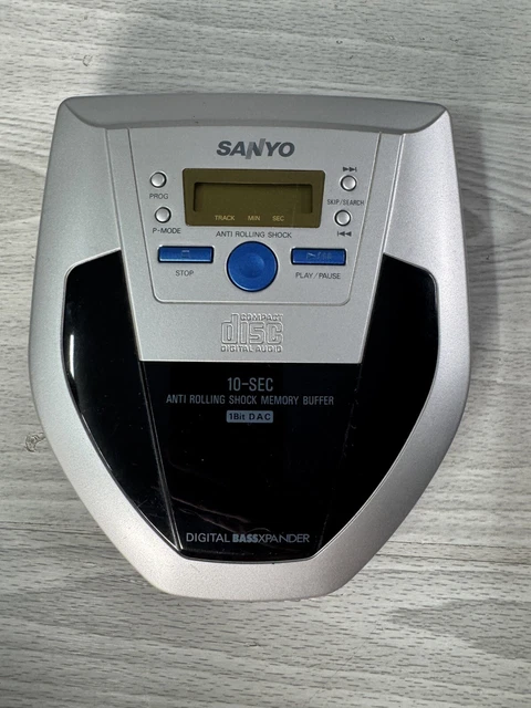 SANYO DISCMAN PORTABLE CD Player model CDP-1000 £14.99 - PicClick UK