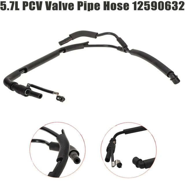 5.7L PCV VALVE Pipe Hose 12590632 For Chevrolet Camaro Corvette Pontiac ...