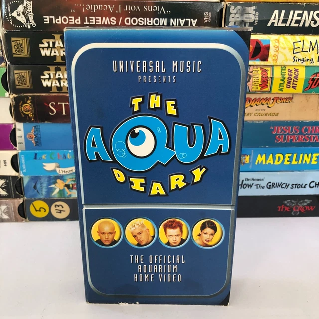 THE AQUA DIARY The official Aquarium Home Video (1998) VHS CANADA $21.99 - PicClick CA