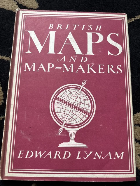 BRITAIN IN PICTURES book Original 1940’s British Maps And Map-Makers By ...