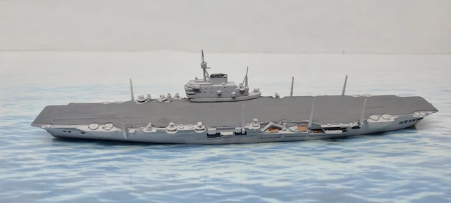 1/1250 1/1200 HMS Implacable aircraft carrier WW2 by Hai £39.99 ...
