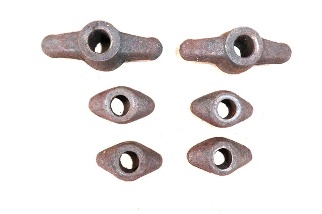 TRIUMPH TR2 TR3 Tr3A Tr4 Tr4A Manifold Clamps Car Set Of 6 Factory ...