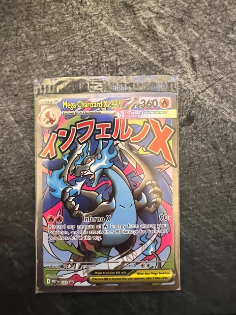 POKÉMON PHANTASMAL FLAMES Mega Charizard x Ex UPC Promo And Oricorio Ex ...