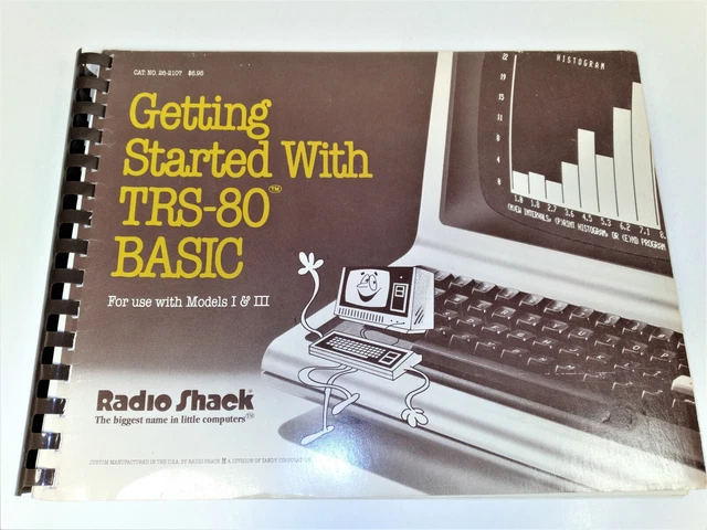 GETTING STARTED WITH TRS-80 Basic (1981) - Radio Shack Tandy vintage ...