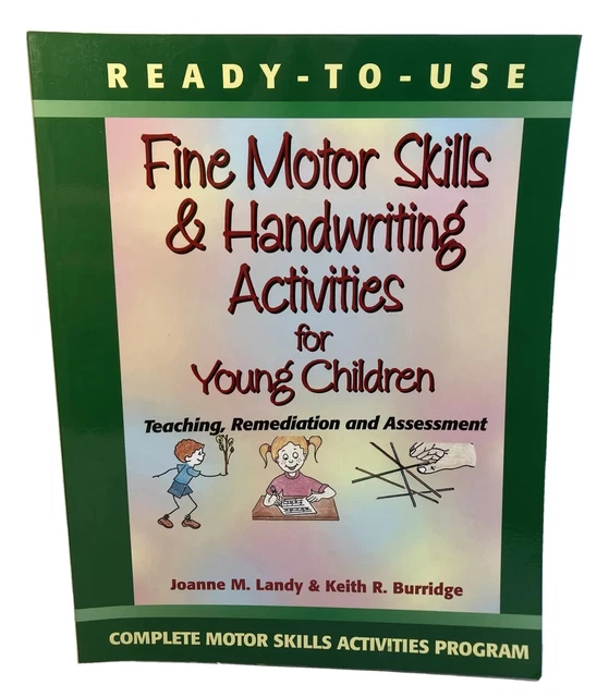 FINE MOTOR SKILLS Handwriting Activities Young Children Landy Burridge fine-motor-skills-handwriting-activities-young-children-landy-burridge