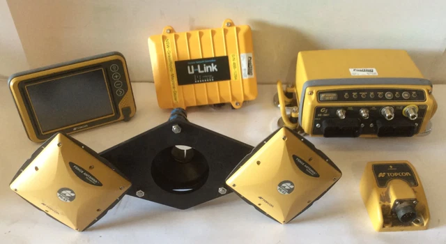 TOPCON 3D-MC2 DUAL Antenna GPS Machine Control w/ MC-R3 & GX-55 Display ...