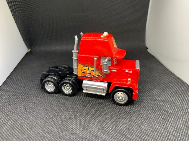 DISNEY PIXAR CARS - Mack Truck Cab Red #95 No Trailer - 1:55 Scale ...