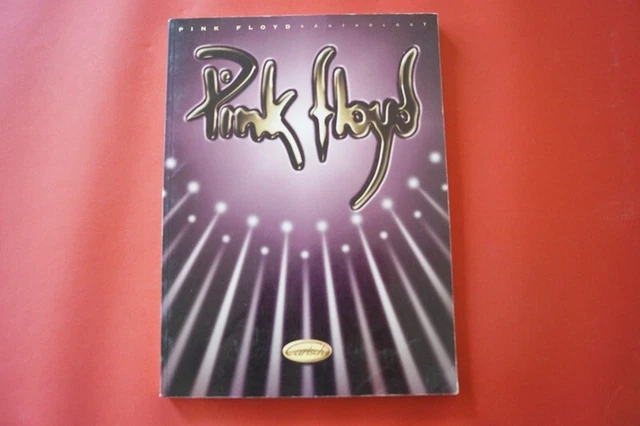 PINK FLOYD - Anthology (Older Edition). Songbook Notebook. Guitar Vocal ...