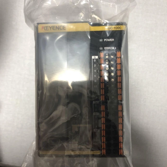 KEYENCE GC-1000 INDUSTRIAL Safety Controller Ethernet LCD Safety ... KEYENCE GC-1000 INDUSTRIAL Safety Controller Ethernet LCD Safety ...