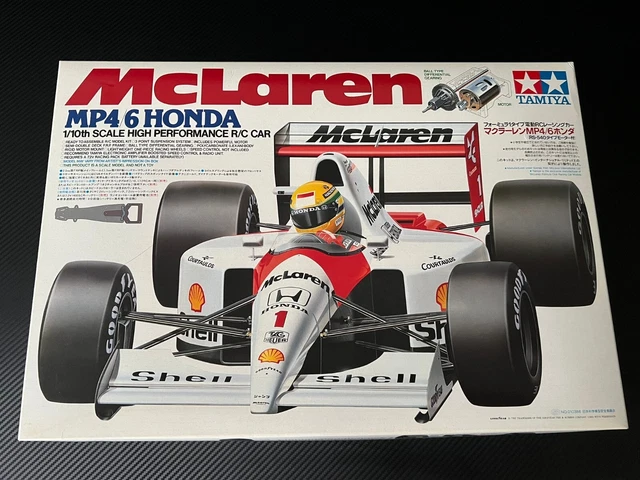 TAMIYA MCLAREN MP4/6 Honda - 1/10 Scale (Radio Controlled Model) F102 ...