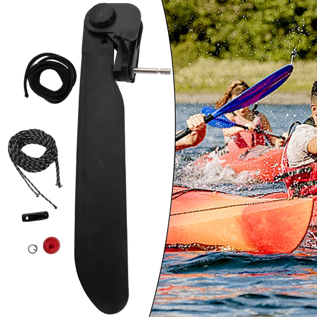 FOR KAYAK TAIL Rudder Control Kit with Adjustable Rubber Foot Mechanism ...