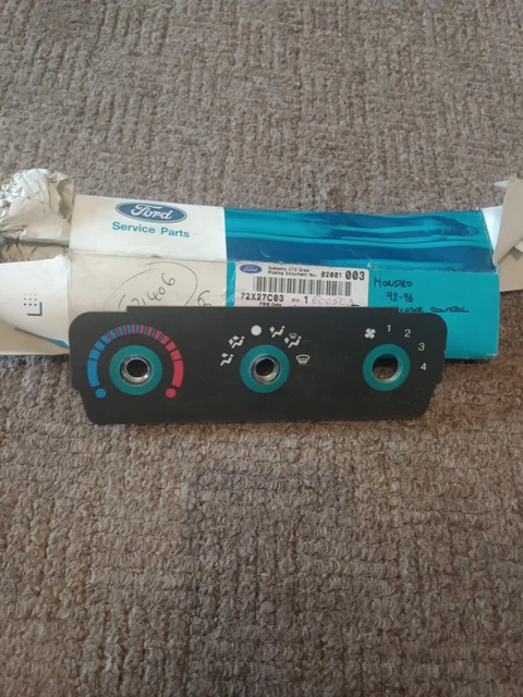 NEW GENUINE FORD MONDEO MK1 HEATER CONTROL PANEL (1022528) £15.00 ...