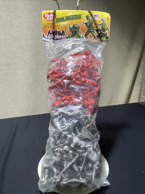 VINTAGE TIM MEE Toys Union Blue Infantry Soldiers Playset Figures £93. ...