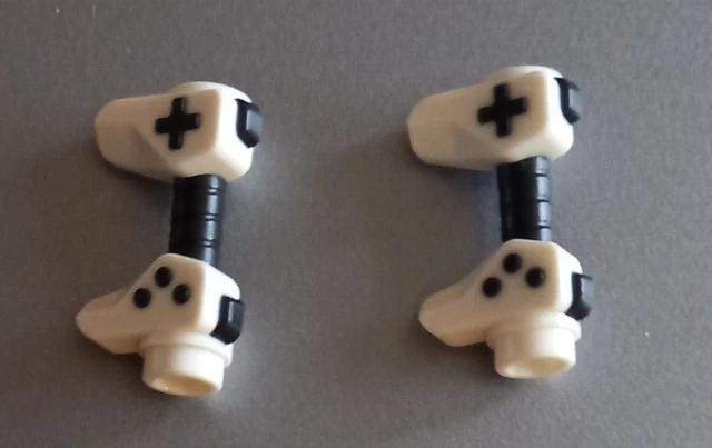 LEGO NINJAGO MIN FIGURE DIGI GAMING WHITE CONTROLLER BRAND NEW 1 or 2 ...