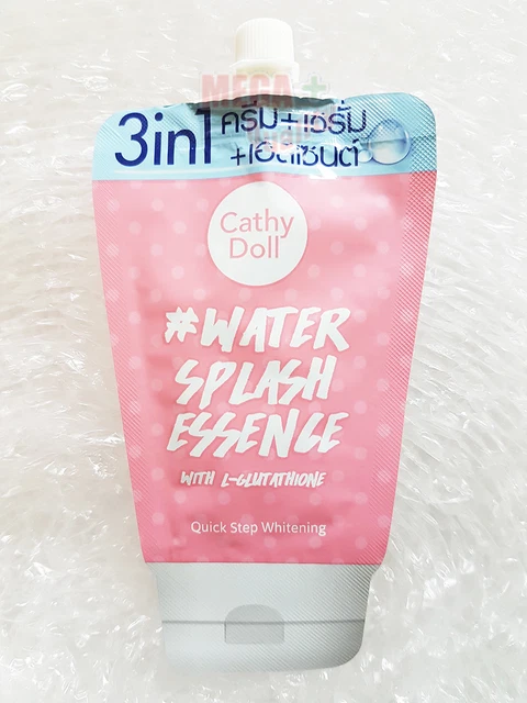 CATHY DOLL WATER Splash Essence With L-Gluta quick step whiten 5g EUR 6 ...