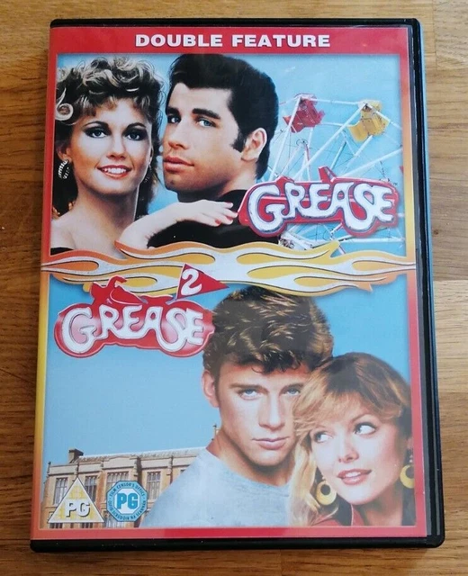 DVD - GREASE / Grease 2 Double Bill DVD Travolta Newton-John Pfeiffer ...