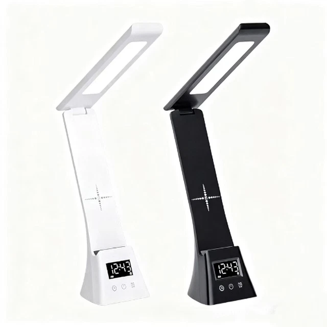 LED READING DESK Lamp Double-Head Foldable Table Night Light Dimmable 3 ...