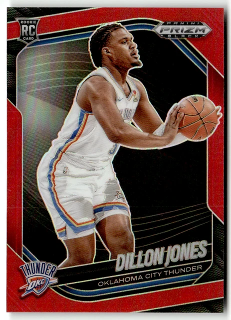 2024-25 PANINI PRIZM Black NBA No. 204 Dillon Jones Novato Rojo Prizm ...