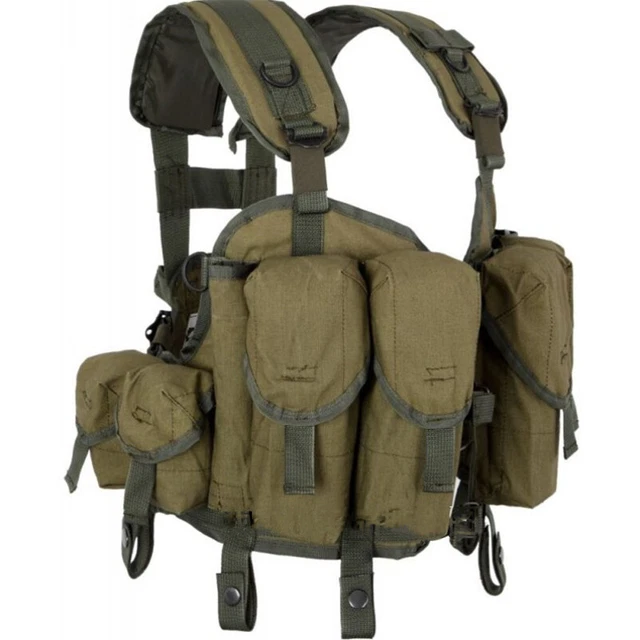 RUSSIAN TYPE TACTICAL Vest Chest Rig with Mag Pouch Combat Platform 2 ...