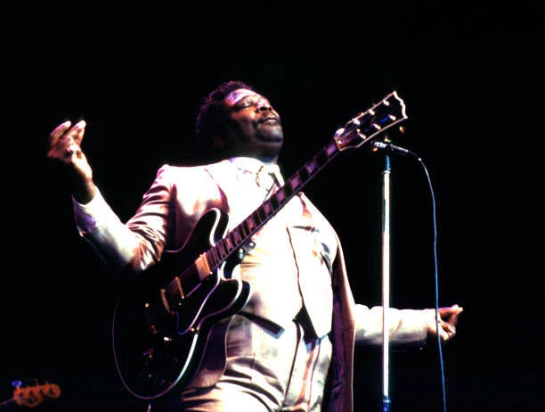 BLUES SINGER AND Guitarist Bb King Performing 5 Old Music Photo $9.00 ...