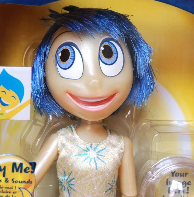 2015 DISNEY PIXAR Inside Out Joy Doll Talking Action Figure - Rare ...
