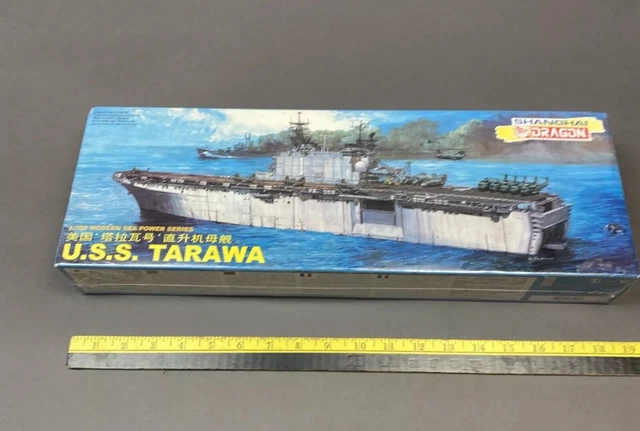 1/700TH DRAGON U.S.S. TARAWA USN Amphibious Assault model ship boat ...