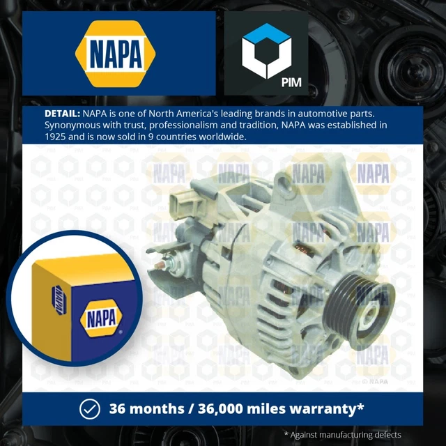 LICHTMASCHINE PASST FORD Fiesta Mk5 1.3 01 bis 08 NAPA 1145715 1451865 ...